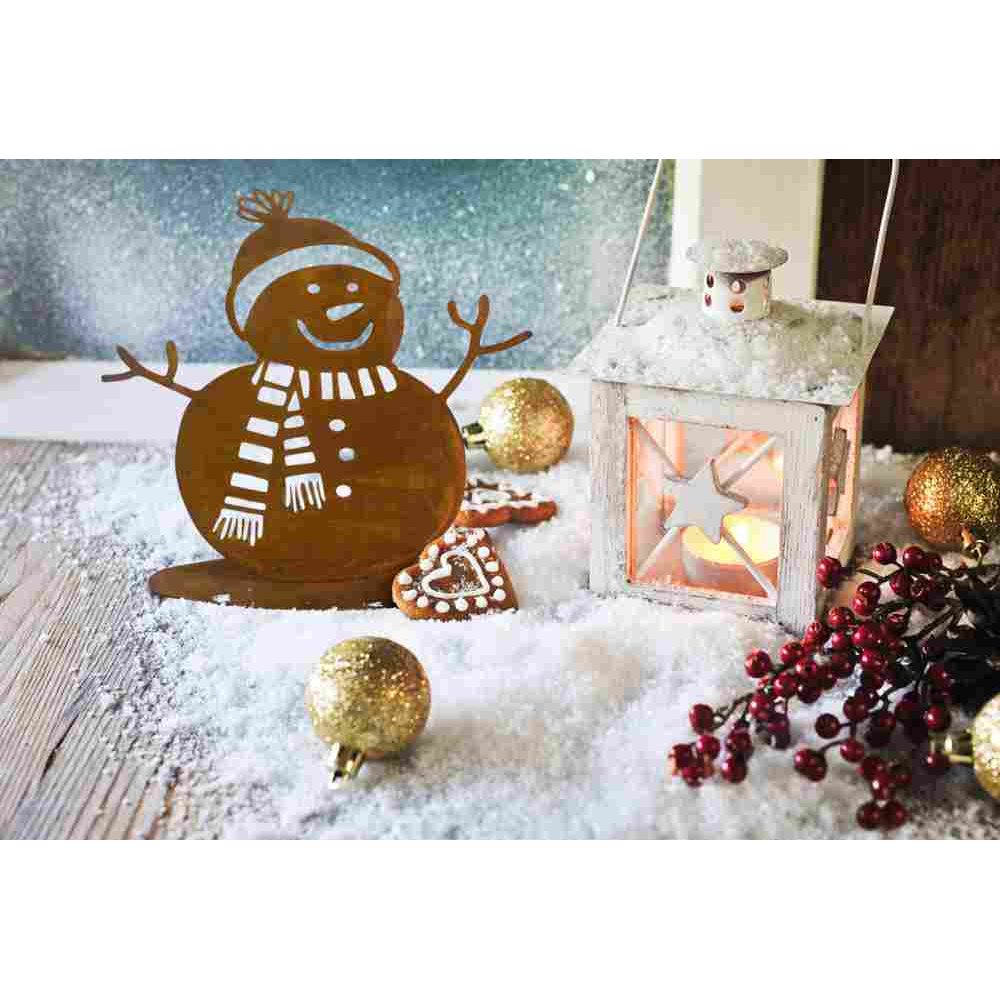 Rust winter decoration snowman – Rostikal