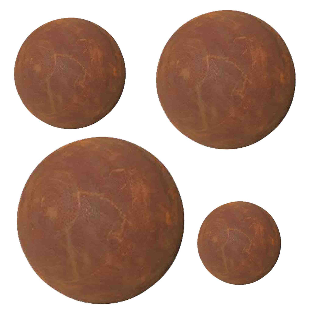 Metal rust decoration balls – Rostikal