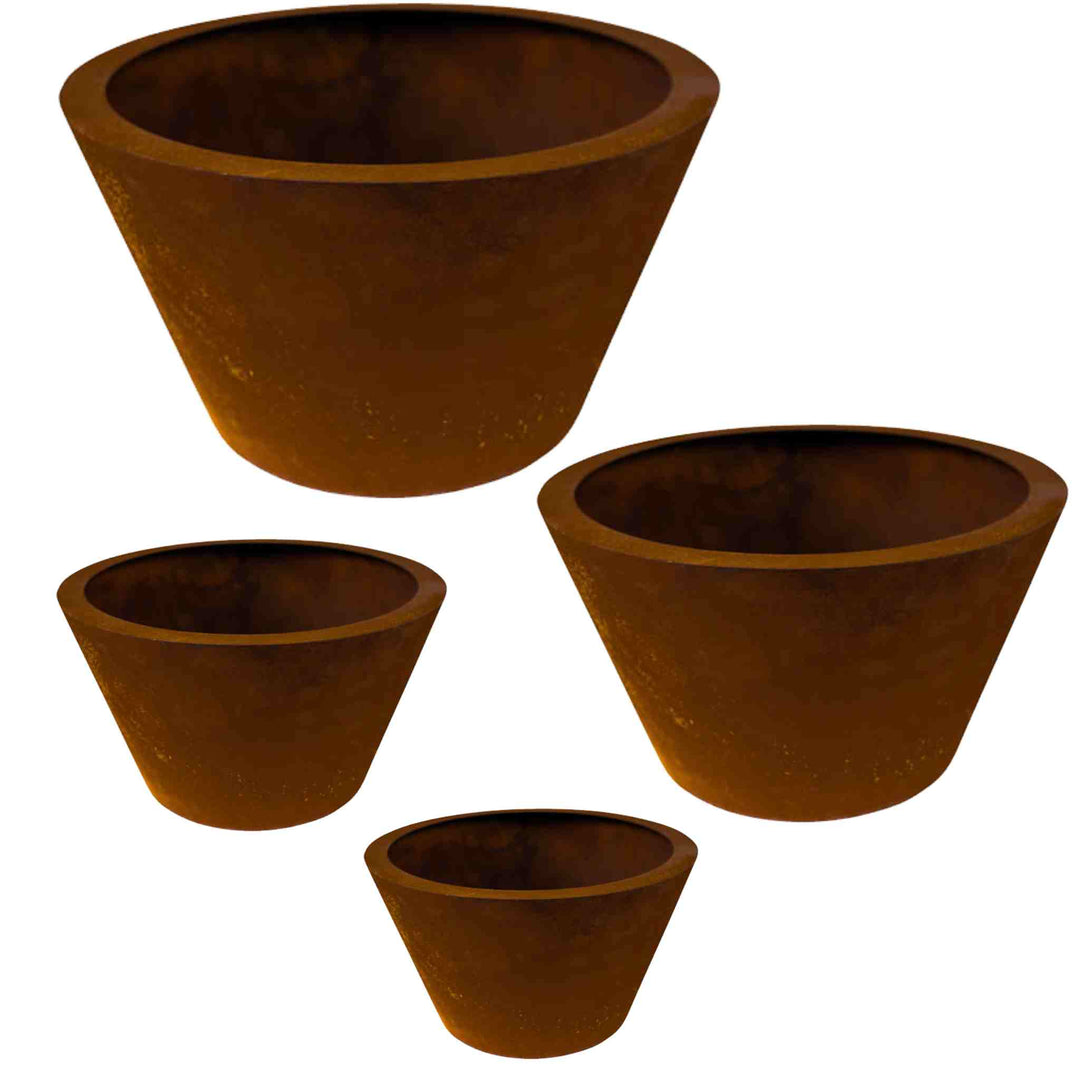 Rust decoration flower pot plant pot – Rostikal